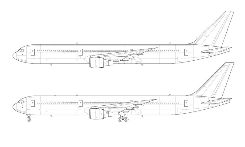 767 Main Landing Gear